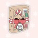 Holiday Blind Date With a Book Sticker: Water-resistant Kindle, Laptop ...