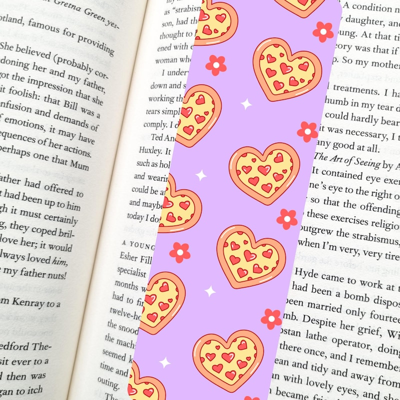 Valentine Bookmark - Etsy