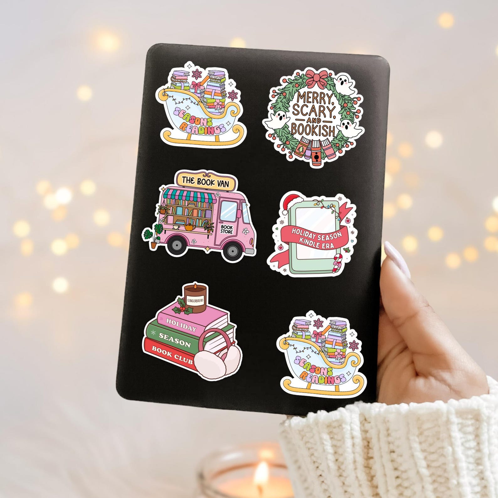 Mobile Bookstore Vinyl Sticker | Durable, Water-resistant | Kindle ...