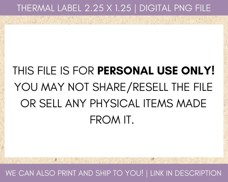 TL29 PNG Sticker Download Floral Customer Pickup Label - Etsy