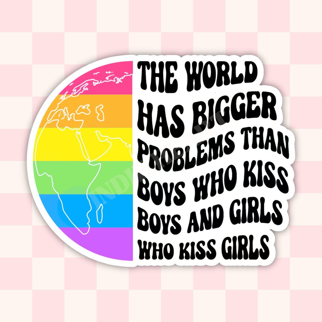 Queer Rights Vinyl Sticker | LGBTQIA+ Gift | Pride Decal, Queer Sticker ...