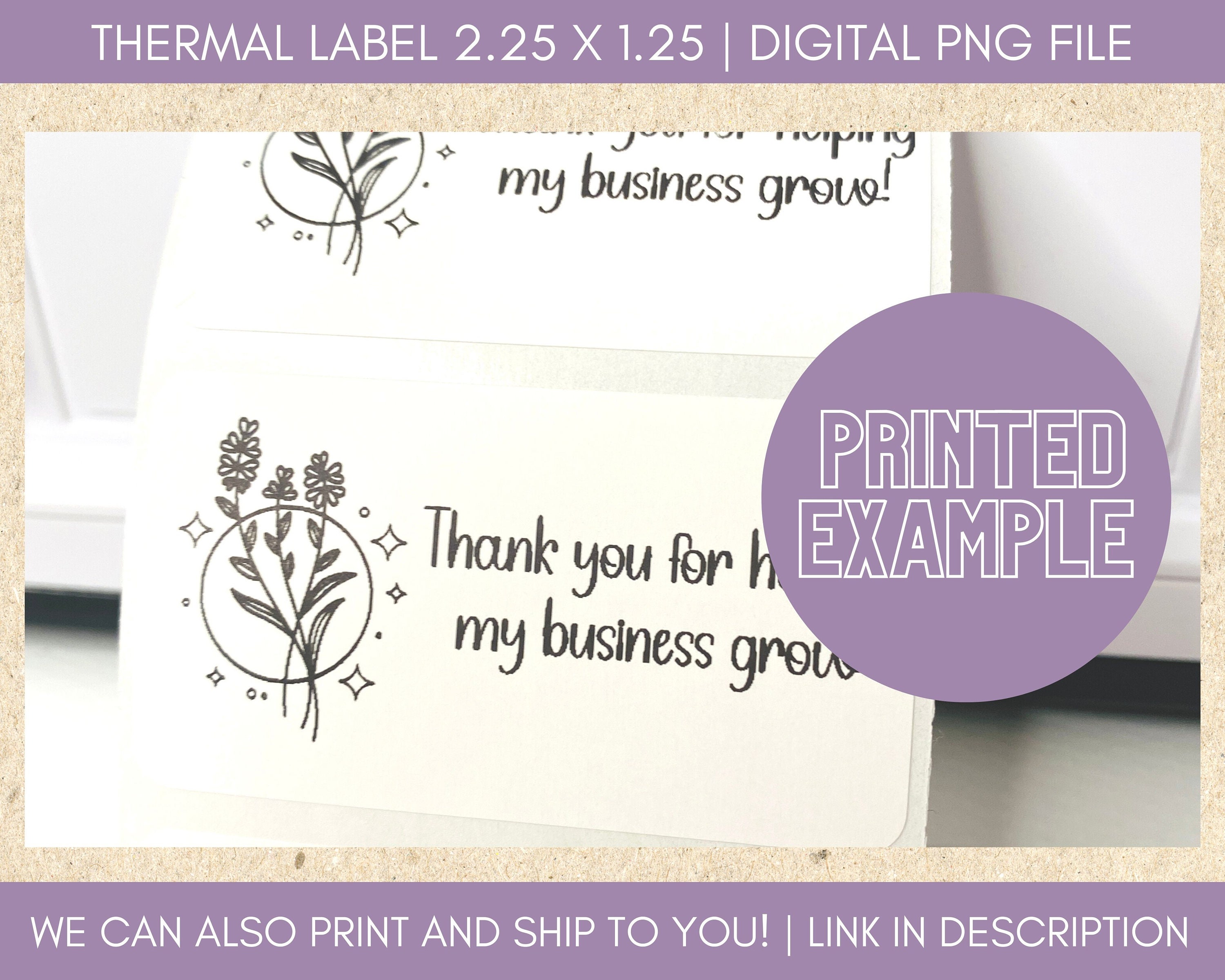 TL30 PNG Sticker Download Help Me Grow Label Thermal Printer Label ...