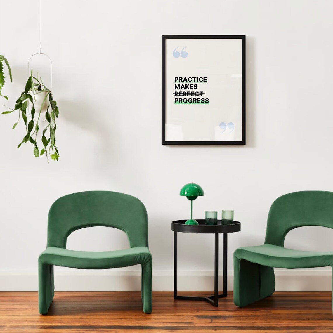 Practice Makes Progress Poster, Printable Wall Art, Office Decor ...