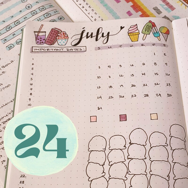 Premade Bullet Journal - Etsy