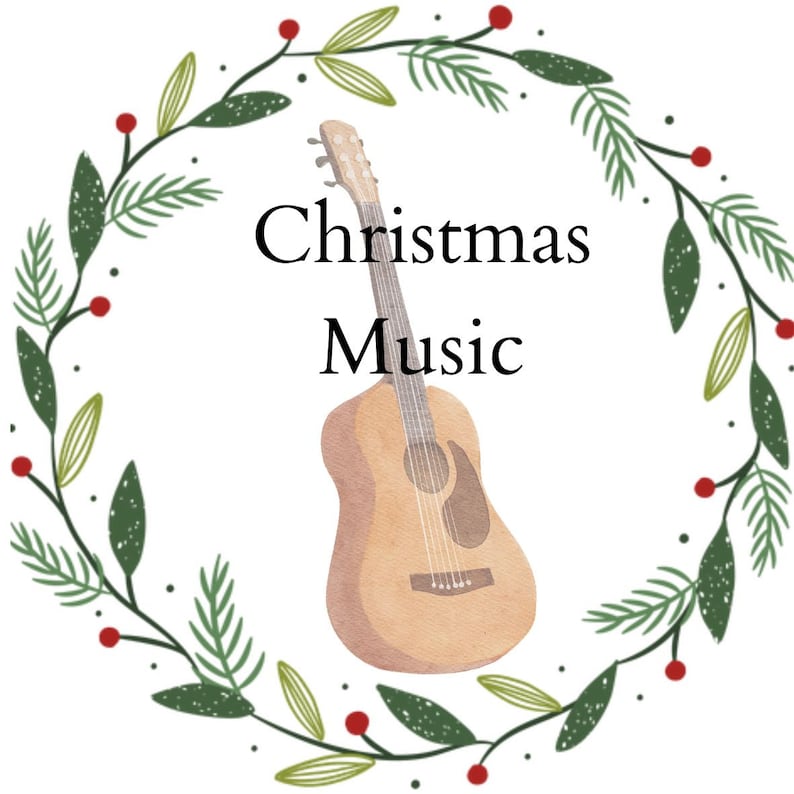 We Wish You A Merry Christmas (guitar Tab) - Etsy