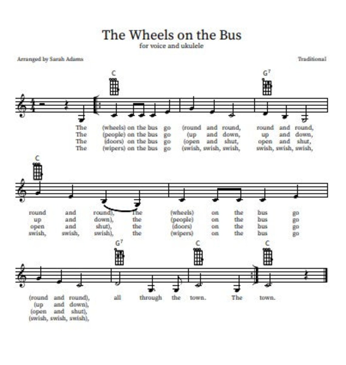 The Early Childhood Teacher's Ukulele Songbook - Etsy