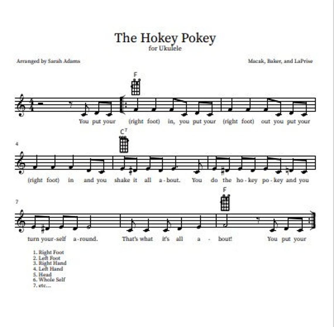 The Early Childhood Teacher's Ukulele Songbook - Etsy