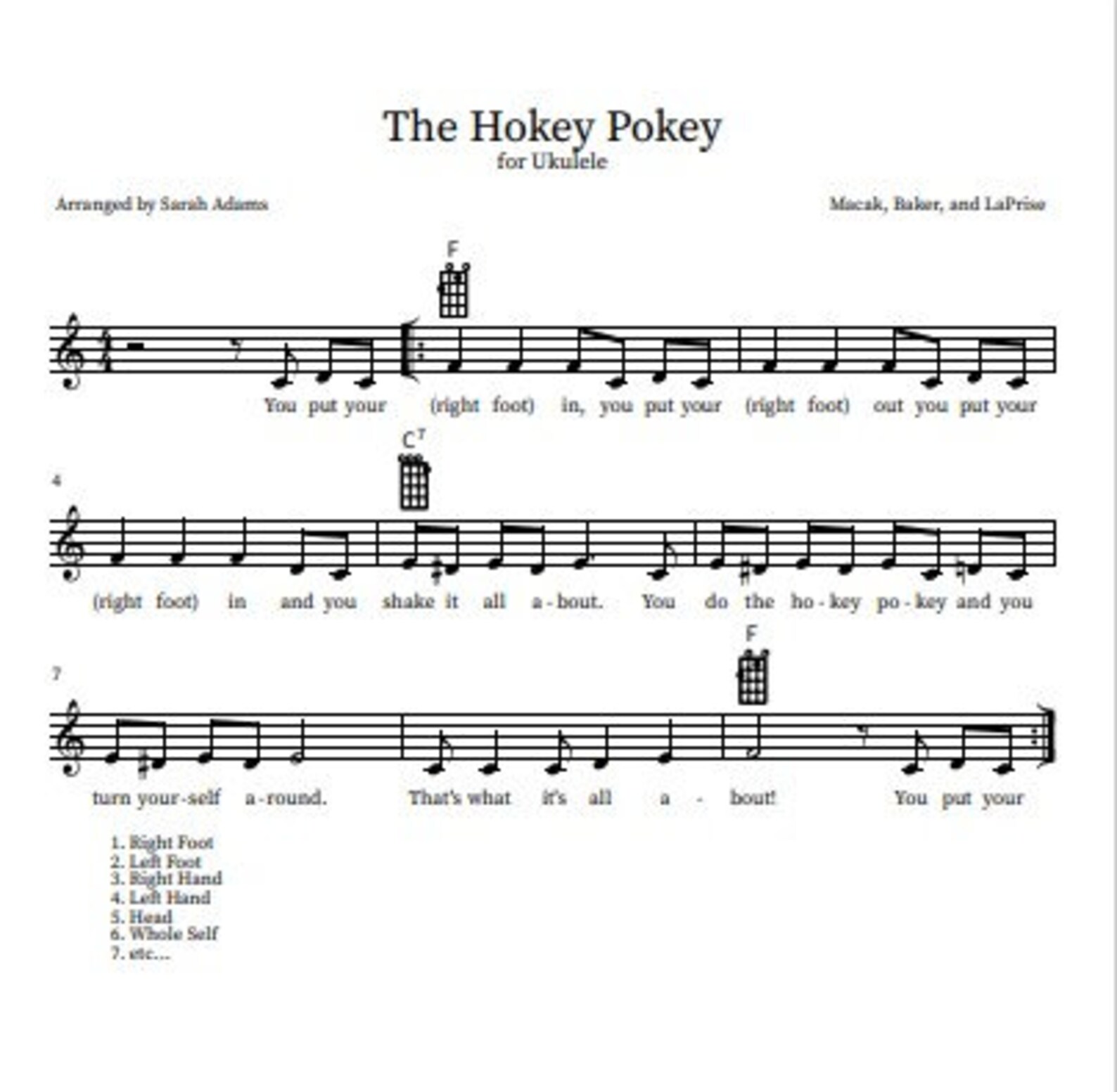 The Early Childhood Teacher's Ukulele Songbook - Etsy