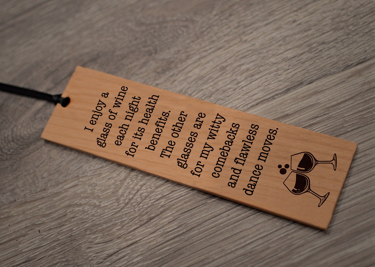 Bookmark - Wood Burned | Funny Bookmark | Snarky Bookmark | Gift for ...