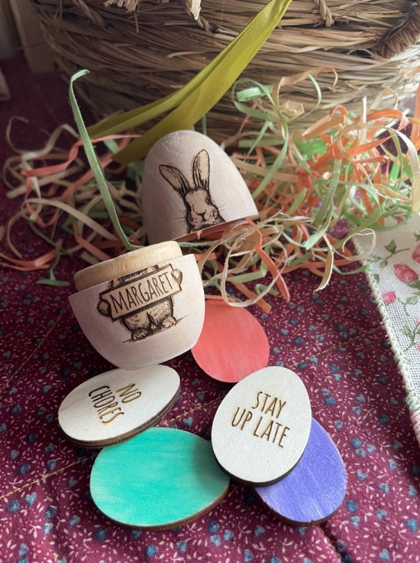 Easter Egg Tokens | Fillable Egg | Egg Hunt Prize | Candy Alternative ...