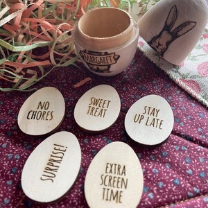 Easter Egg Tokens | Fillable Egg | Egg Hunt Prize | Candy Alternative ...