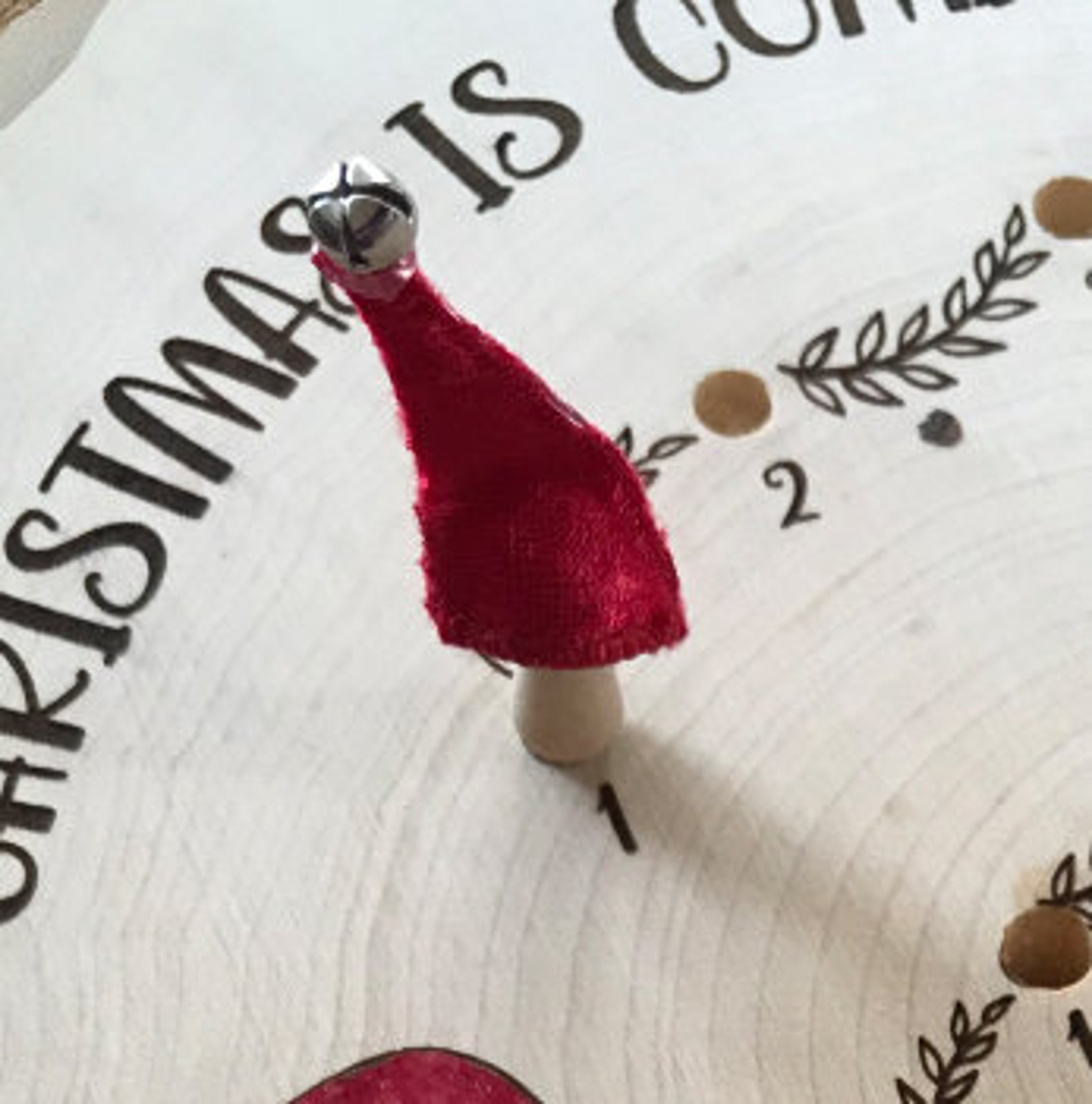 Christmas Countdown - Wood Burned | Holiday | Advent Calendar | Family ...