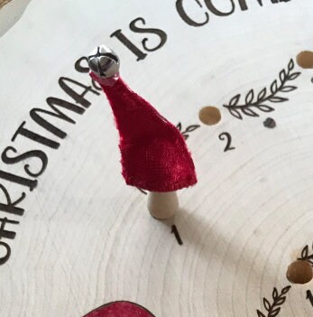 Christmas Countdown - Wood Burned | Holiday | Advent Calendar | Family ...