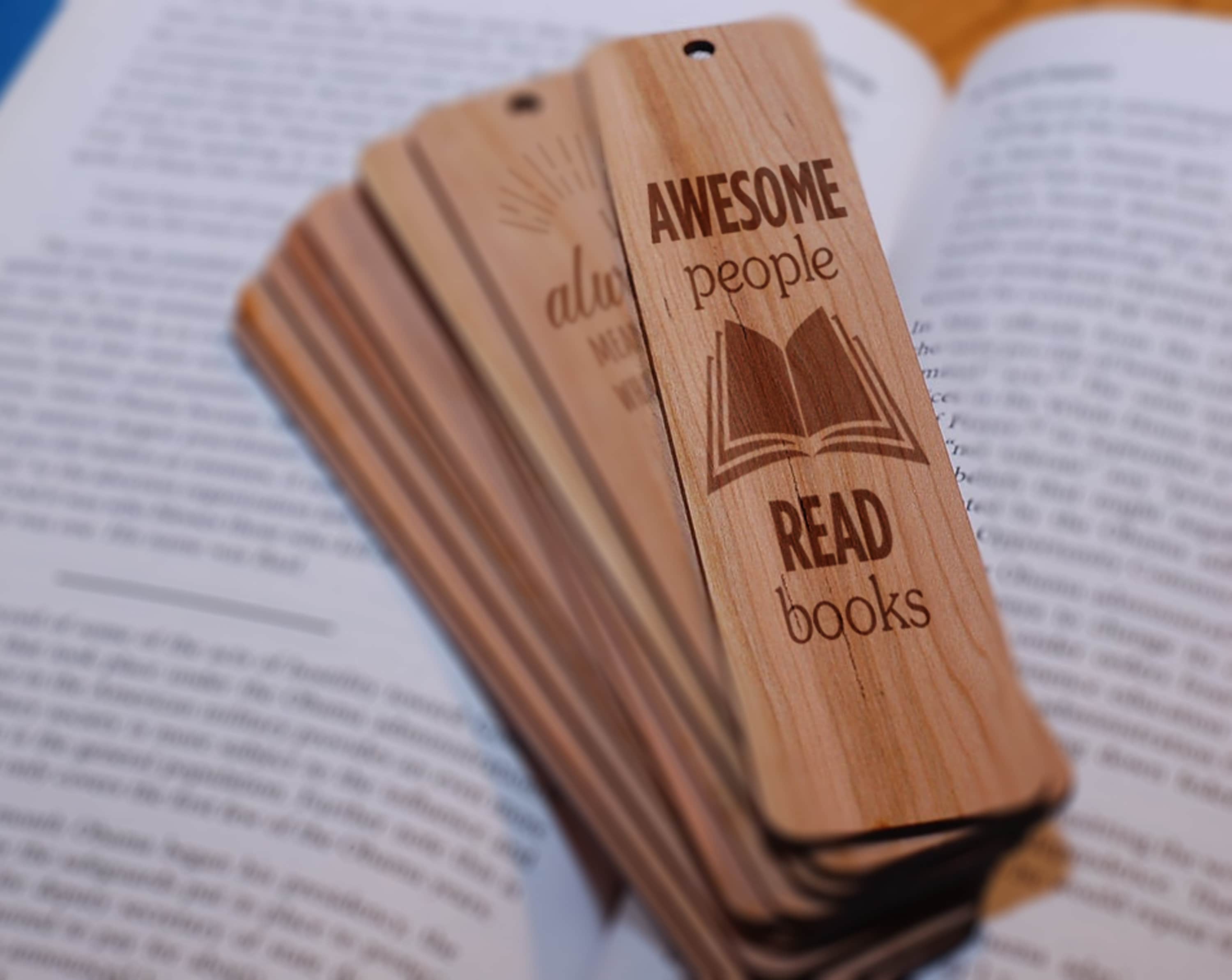 Bookmark Wood Burned Funny Bookmark Snarky Bookmark Gift for Reader ...