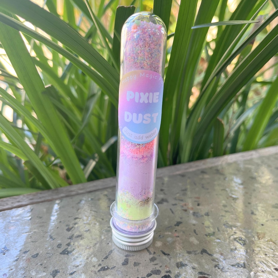 Pixie Fizzy Dust Tubes: STEM Sensory Party Favor - Etsy