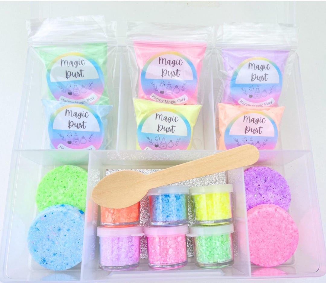 Rainbow Potion Kit for Kids Gift Personalised Science Activity Sensory ...