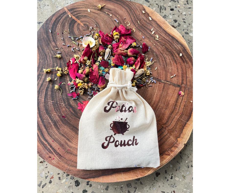 Sensory Potion Pouch Montessori Nature Play Fairy Gift for Kids Party ...