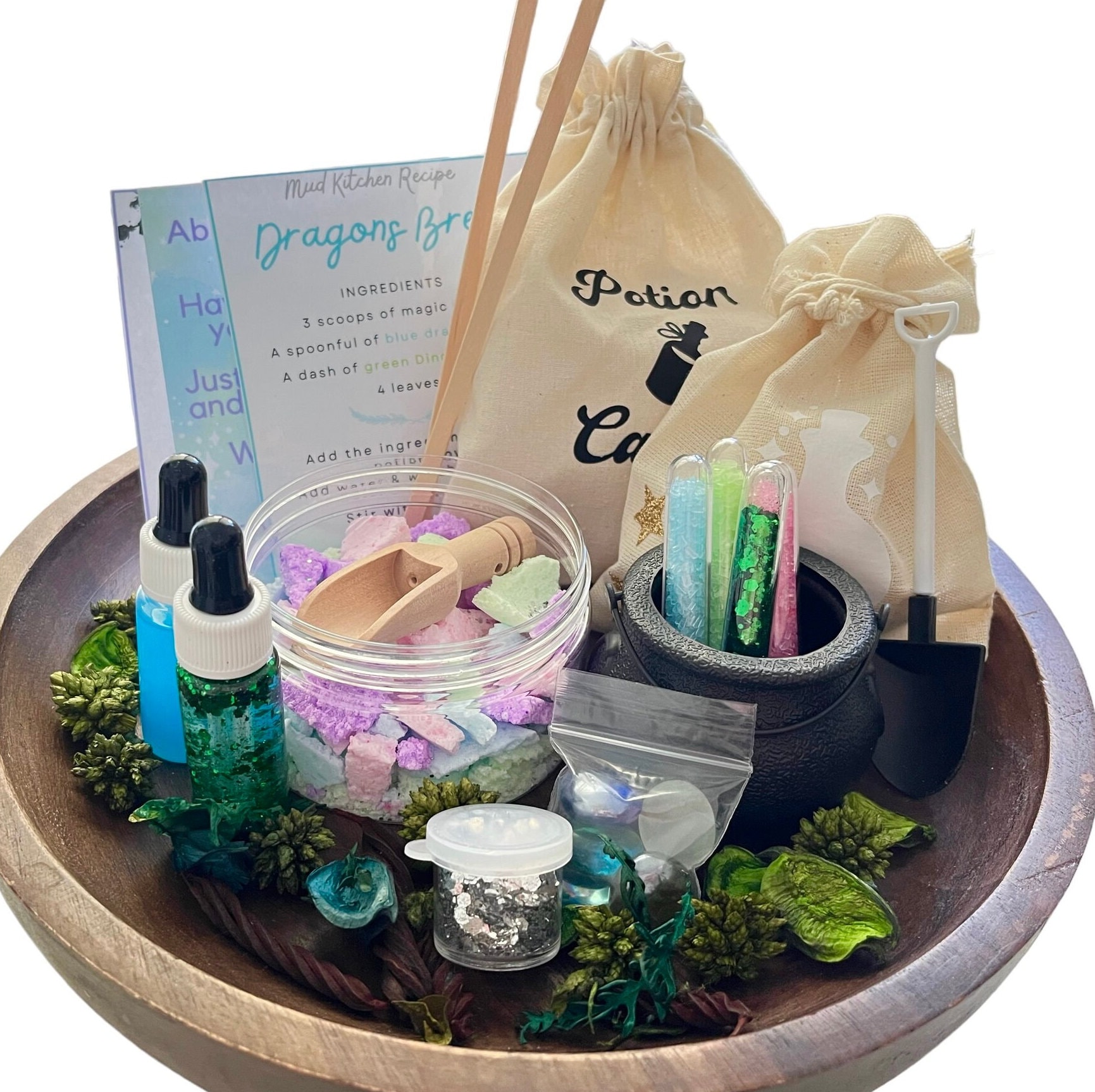 Deluxe Magic Potion Pack Blue Sensory Fizz Potion Making Kit, Sensory ...