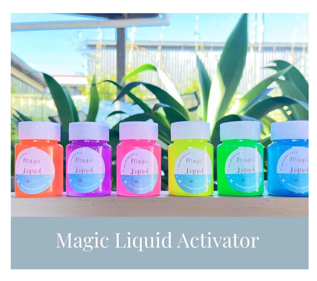 Magic Activator Liquid STEM Science Experiment Sensory Potion Fizzy ...
