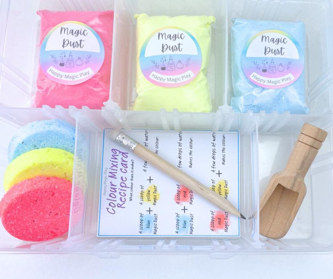 Colour Mixing Fizzy Kit - Sensory Kit - Fizzy Kits for Kids -non Toxic ...