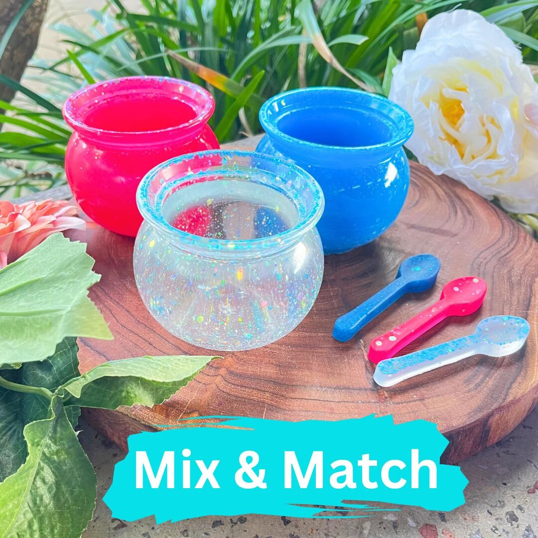 Potion Mixing Cauldron Resin Kids Cauldron Potions Fizzy Play for Kids ...