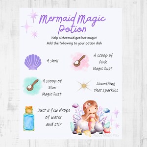 Printable Potion Cards Digital Download Kids Fizzy Potion Play Activity ...