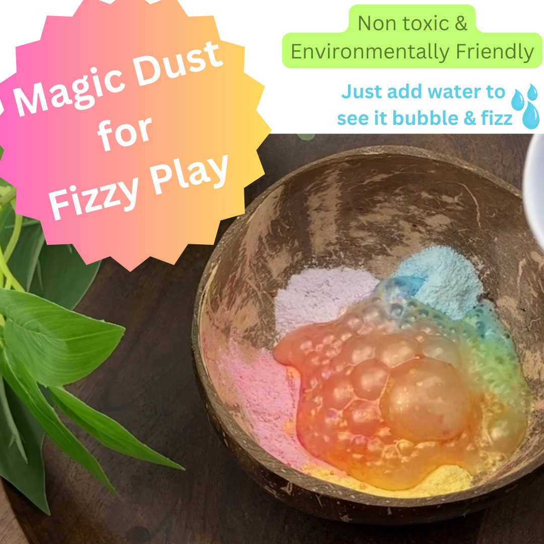 Magic Dust Fizzy Powder for Potion Sensory Play - Etsy