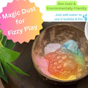 Magic Dust Fizzy Powder for Potion Sensory Play - Etsy