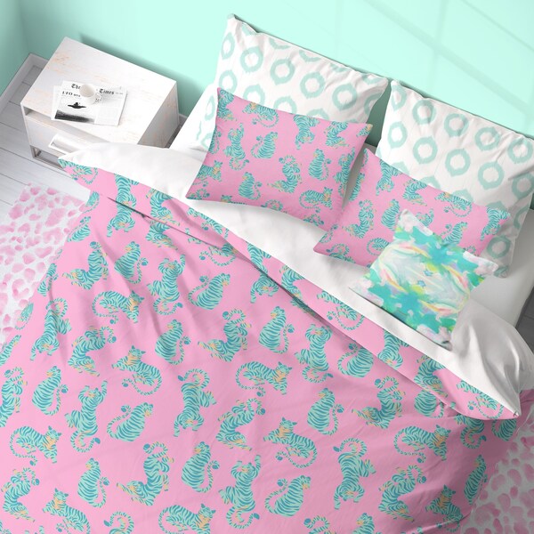 Tiger Bedding - Etsy
