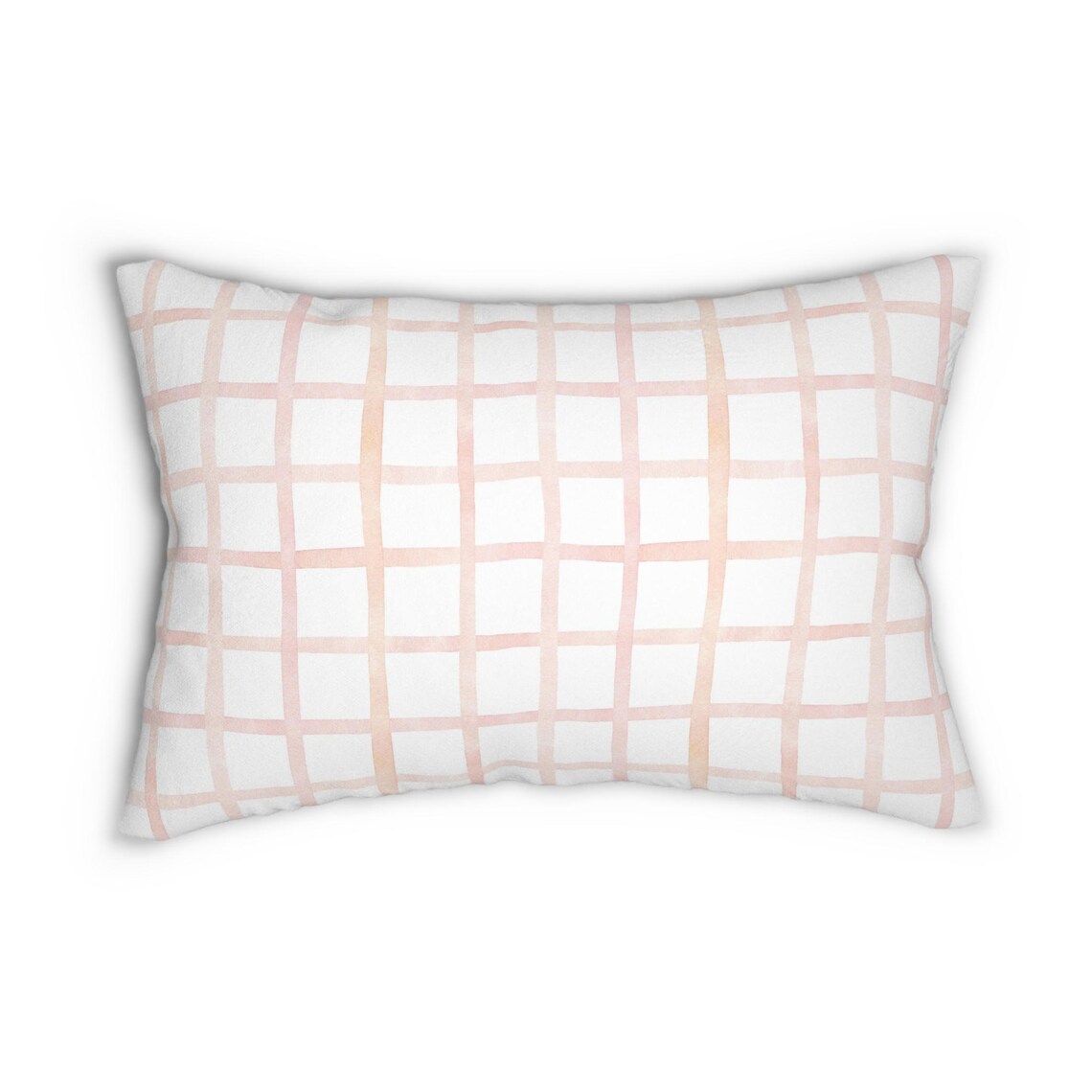 Pink Window Pane Throw Pillow: Modern Preppy Home Decor - Etsy