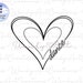 Dance Heart SVG, Dance Svg, Dance Png, Dance Mom Svg, Dance Mama Svg ...