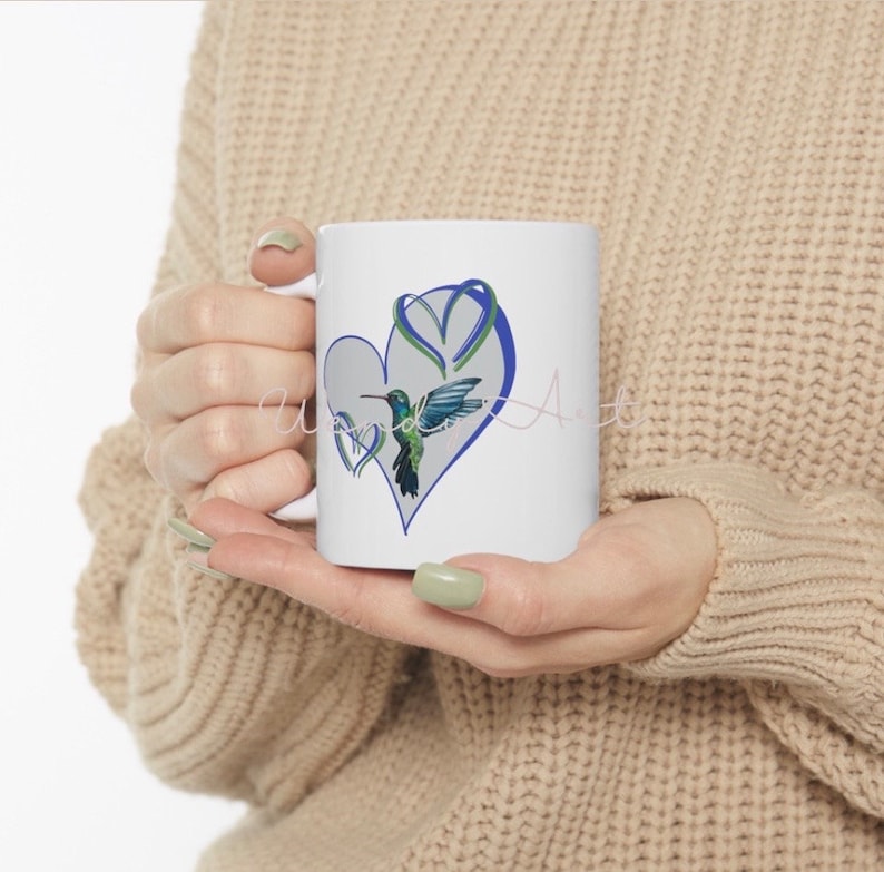 Hummingbird Heart PNG SVG JPG, Heart & Hummingbird, Love Hummingbirds ...
