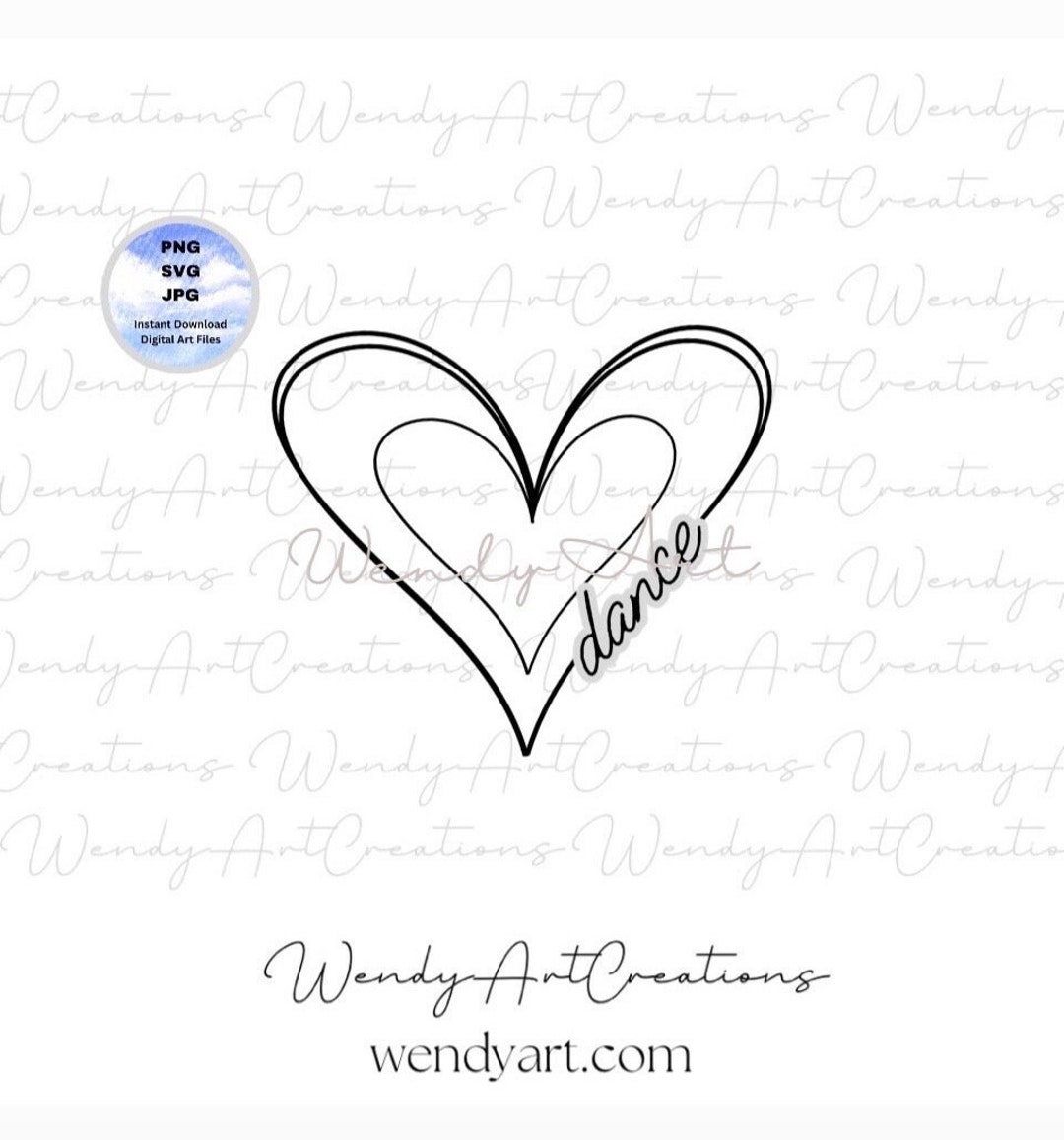 Dance Heart SVG, Dance Svg, Dance Png, Dance Mom Svg, Dance Mama Svg ...