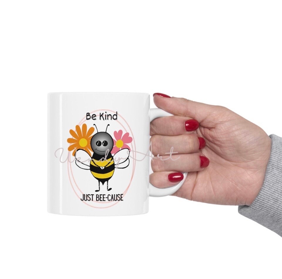 Cute Bee SVG, Spring Svg, Bee Kind Svg, Flower and Bee Svg, Be Kind ...