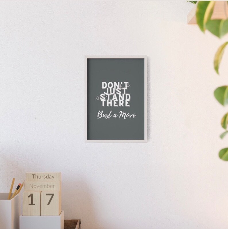 Dont Just Stand There Bust a Move PNG SVG | Funny, 80s Hip Hop, Move ...