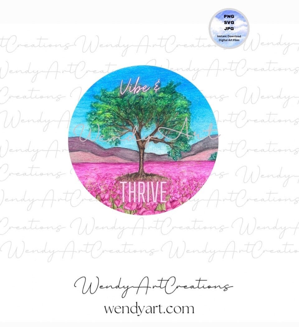 Vibe & Thrive SVG, Dance Svg, Ballerina Svg, Instant Digital Download ...