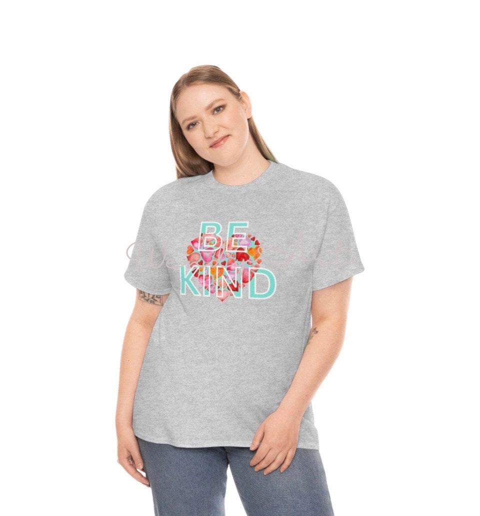 Be Kind SVG PNG JPG Pastel Heart Design Subliminal Heart for Cricut ...