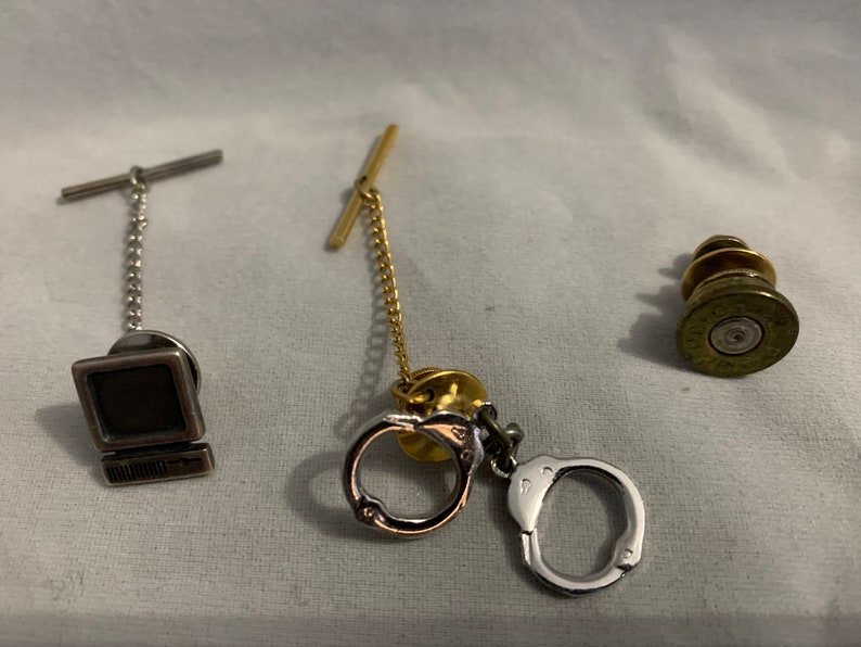 Collection of Assorted Men's Tie Clips and Tie Tacks - Etsy