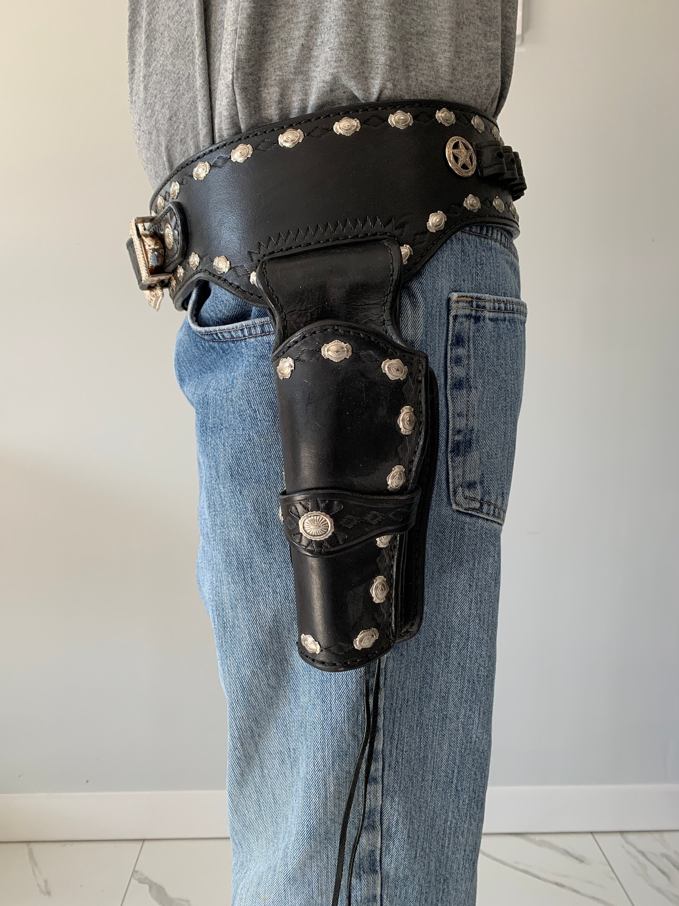 Dress Cowboy Dual Holster Rig - Etsy UK