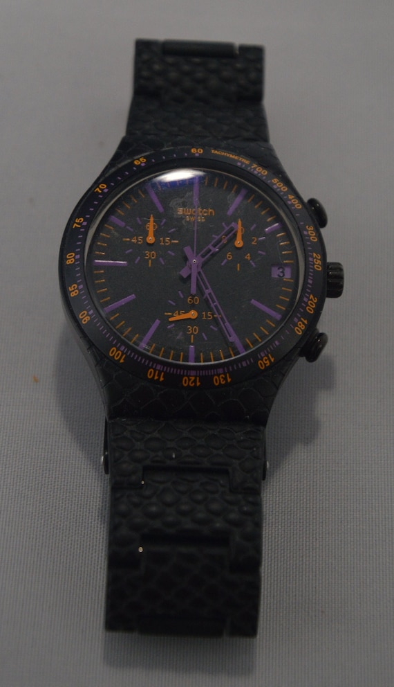 swatch watch irony black - Gem