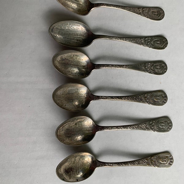 Worlds Fair Spoons - Etsy