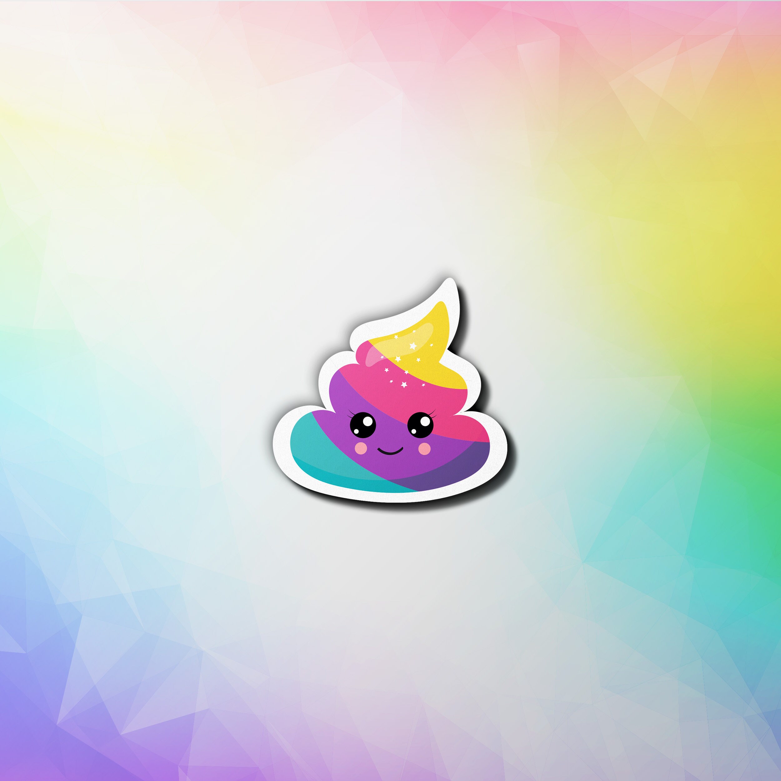 Unicorn Rainbow Poop Wallpaper