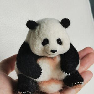 Handmade Needle Felted Giant Panda - an Adorable & Unique Woolen ...