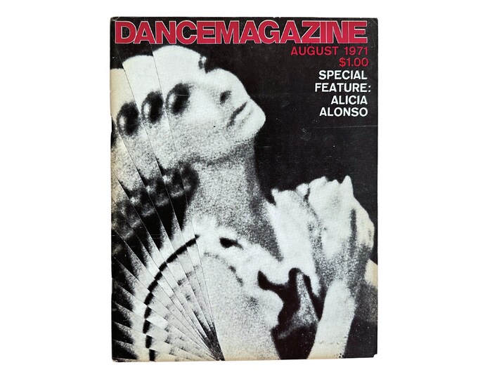 Vintage Dancemagazine August 1971 Alicia Alonso Special, Asari ...