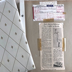 American Ballet Theater 1962 Photo Scrap Album of Soloist Janie Barrow ...