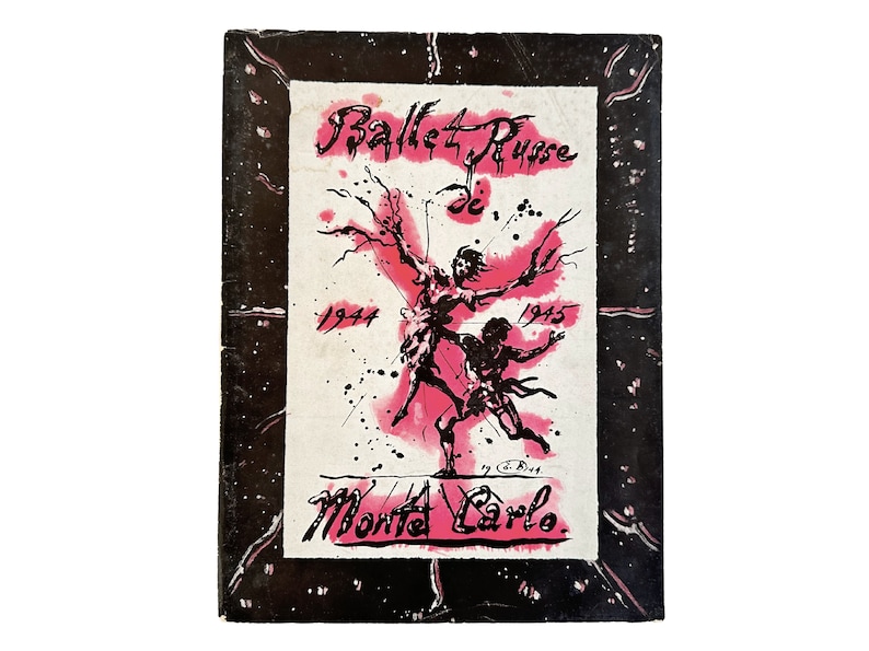 Ballet Russe De Montecarlo 1944-45 Souvenir Program, Danilova, Franklin ...