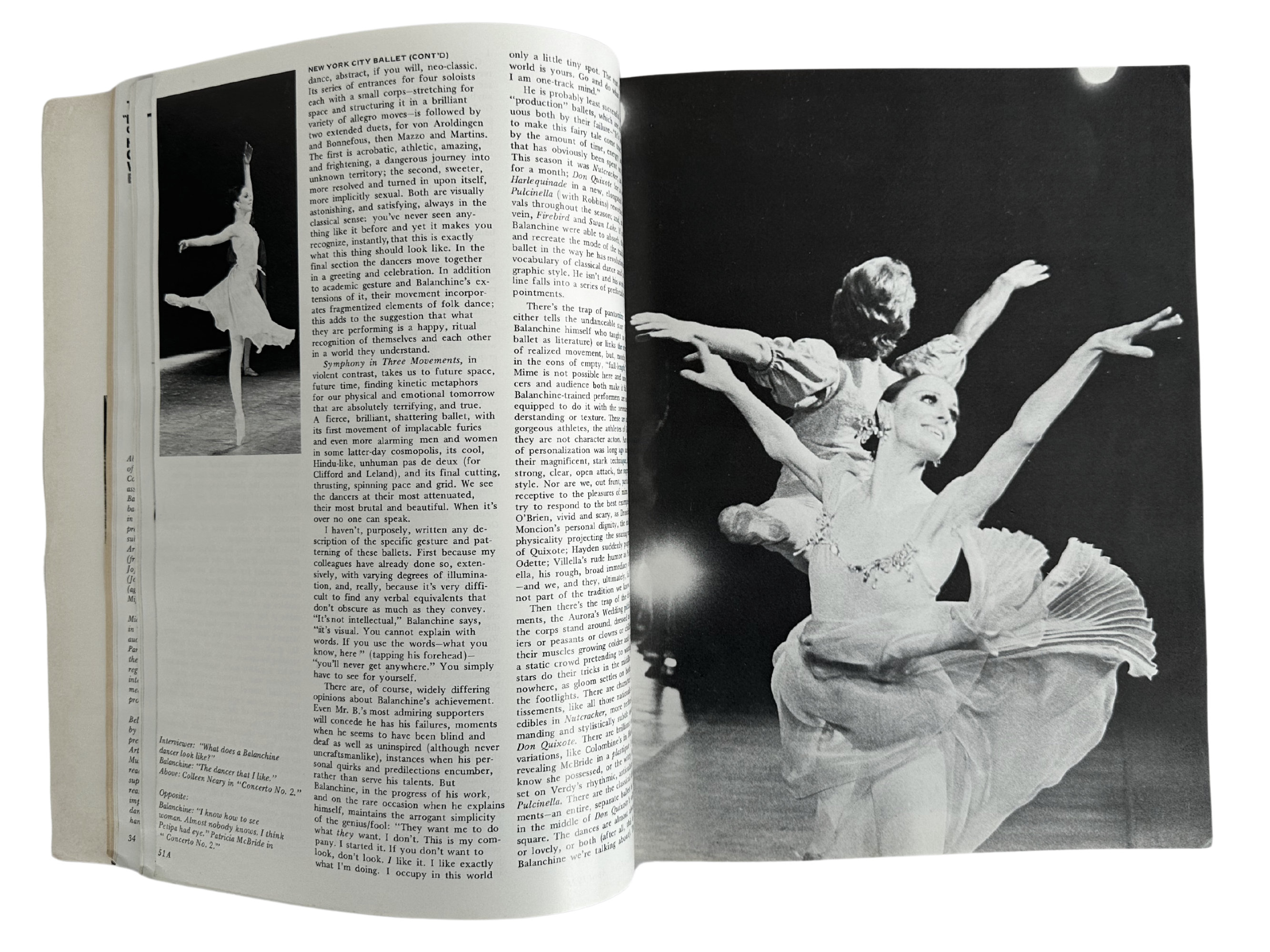 Vintage Dancemagazine April 1973 Pauline Koner Special, Twyla Tharp ...