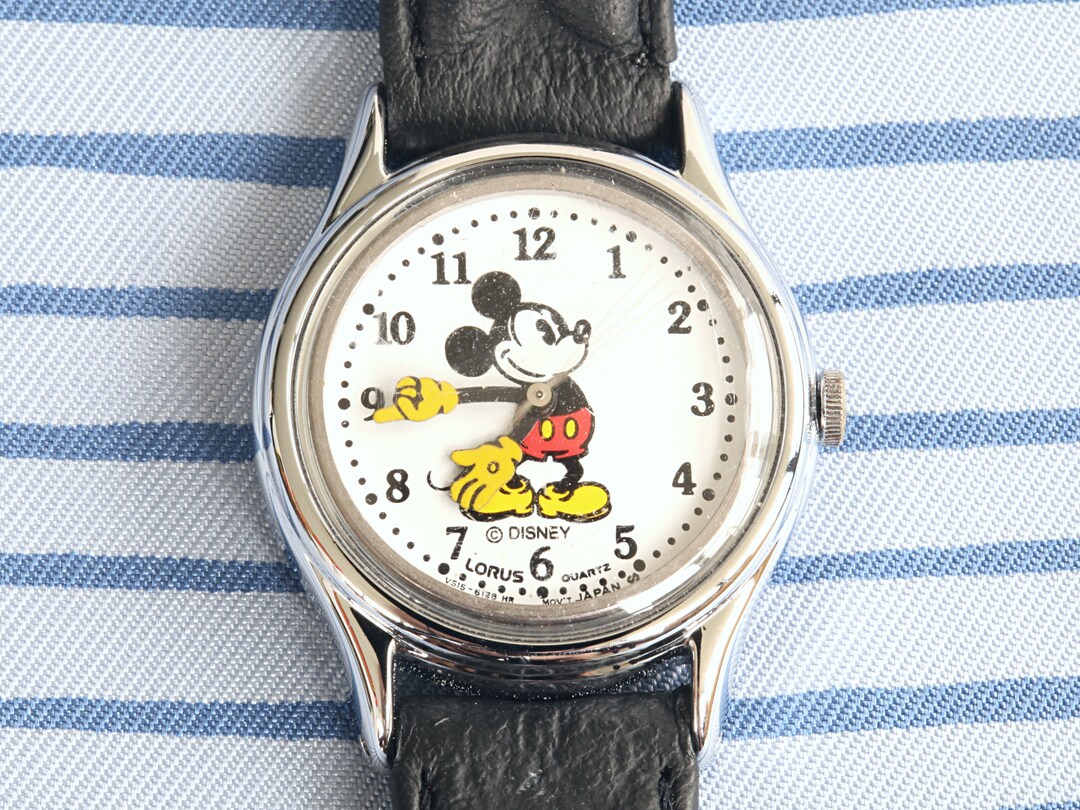 Vintage Classic Disney Lorus Mickey Mouse Watch - Etsy