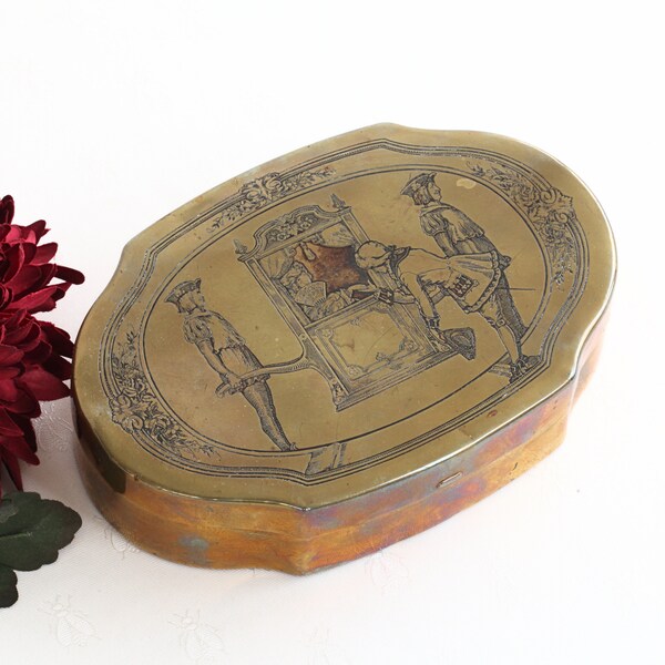 Tin Candy Box - Etsy