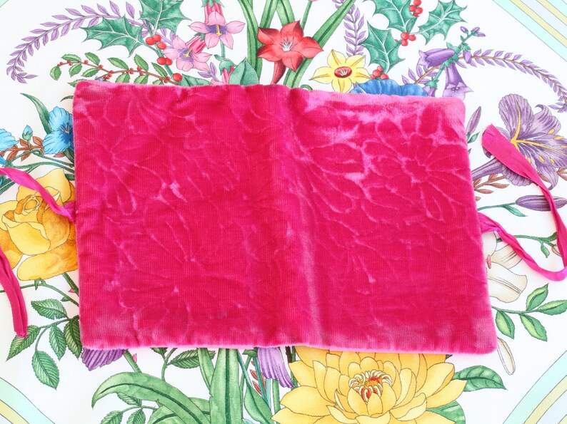 Vintage Andre Richard Pink Velvet Jewelry Case - Etsy